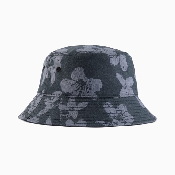 Puma | Accessories | Puma Floral Bucket Hat In Gray | Poshmark
